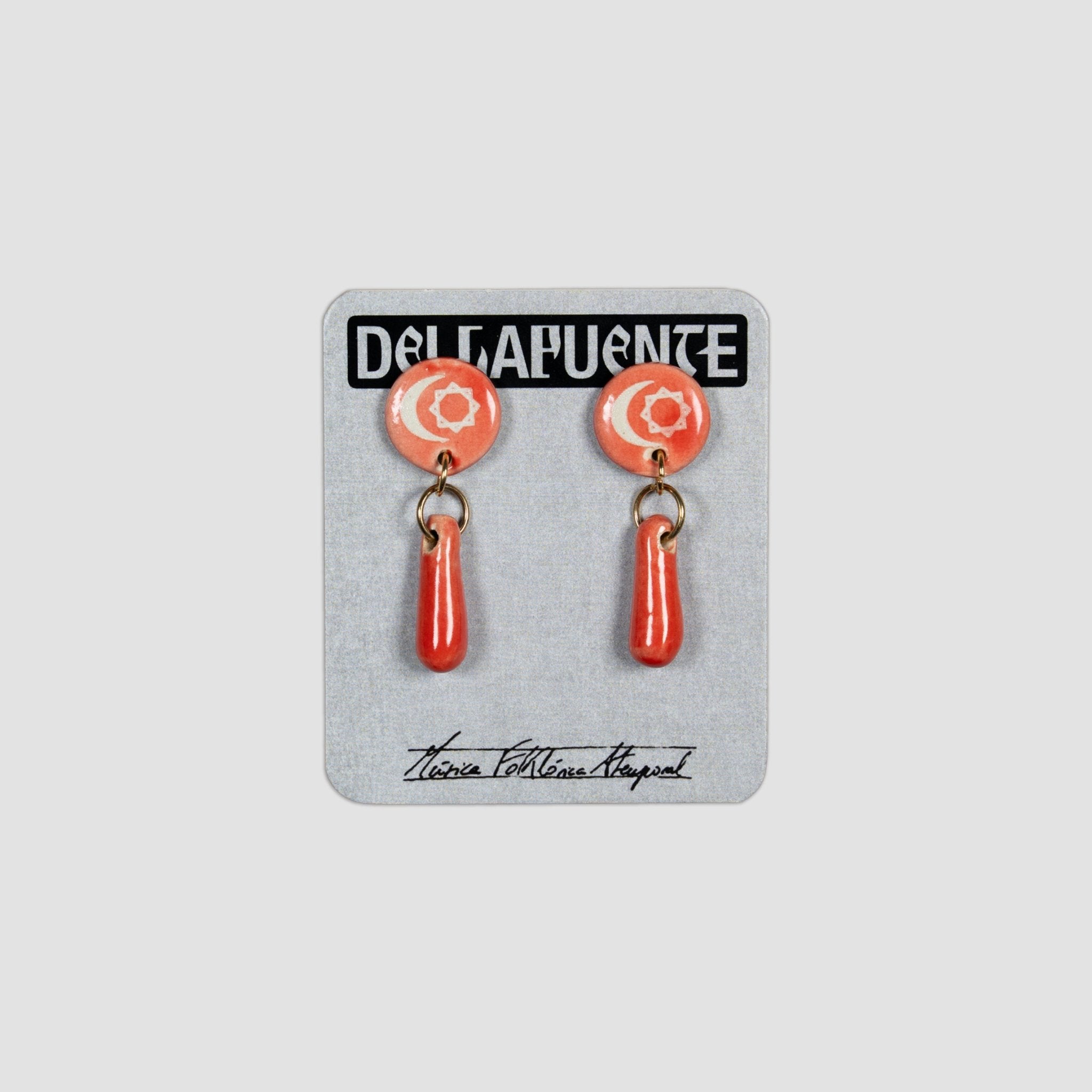 Dellafuente - Pendientes Azulejos de Corales | Apparell™