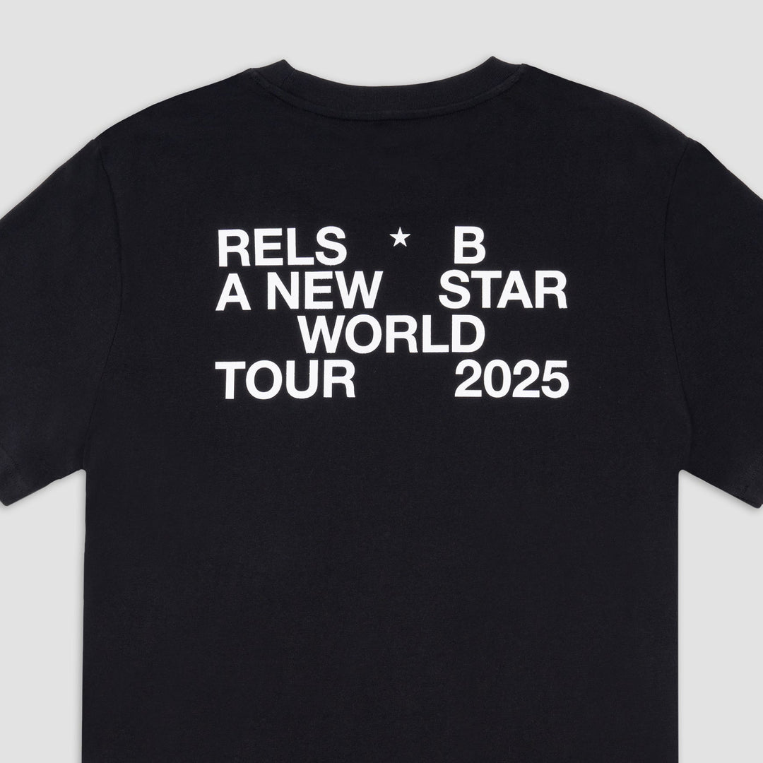 Rels B - A NEW STAR EU / T-SHIRT / BLACK | Apparell™