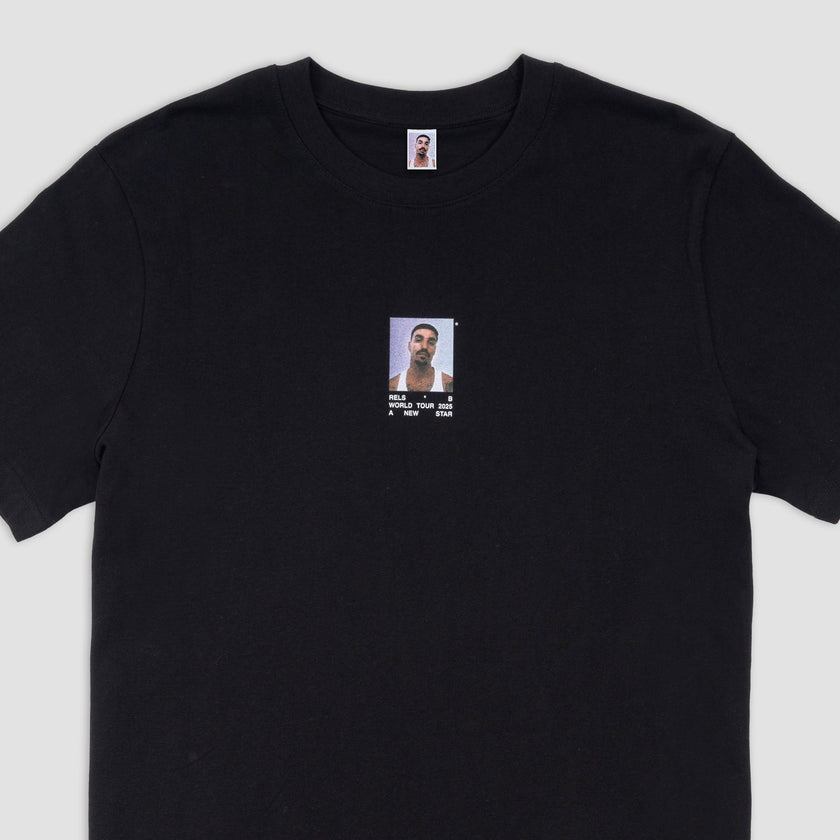 Rels B - A NEW STAR TOUR / T-SHIRT / BLACK | Apparell™